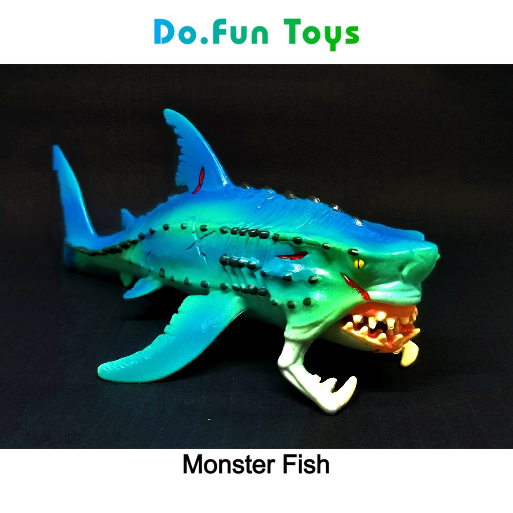 Jual Animal Figurine | MONSTER FISH / Mainan Miniatur Ikan Monster ...