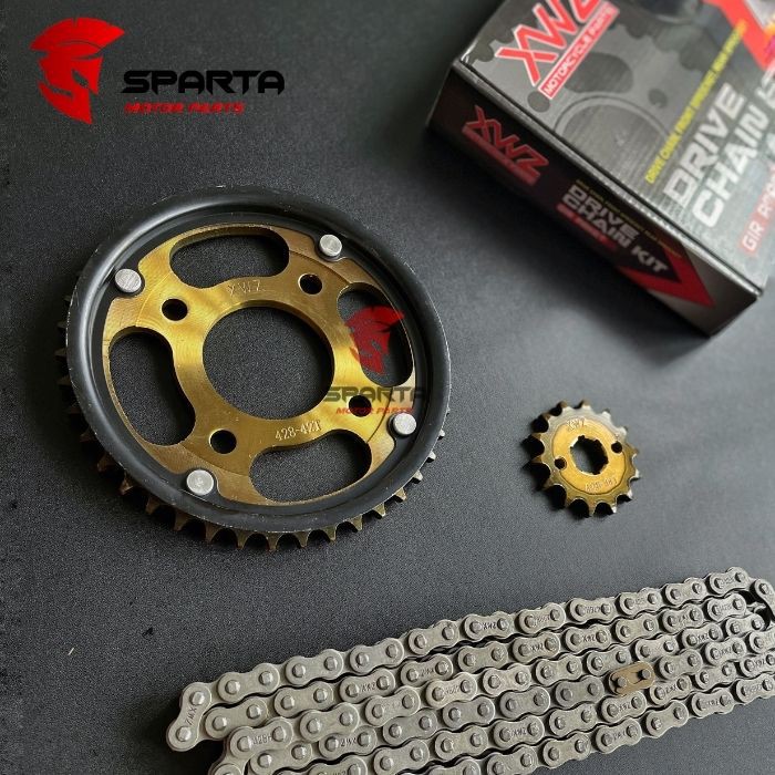 Jual GEAR GIR SET GIR PAKET MEGAPRO NEW MONOSHOCK TIGER REVO CBR 150R ...