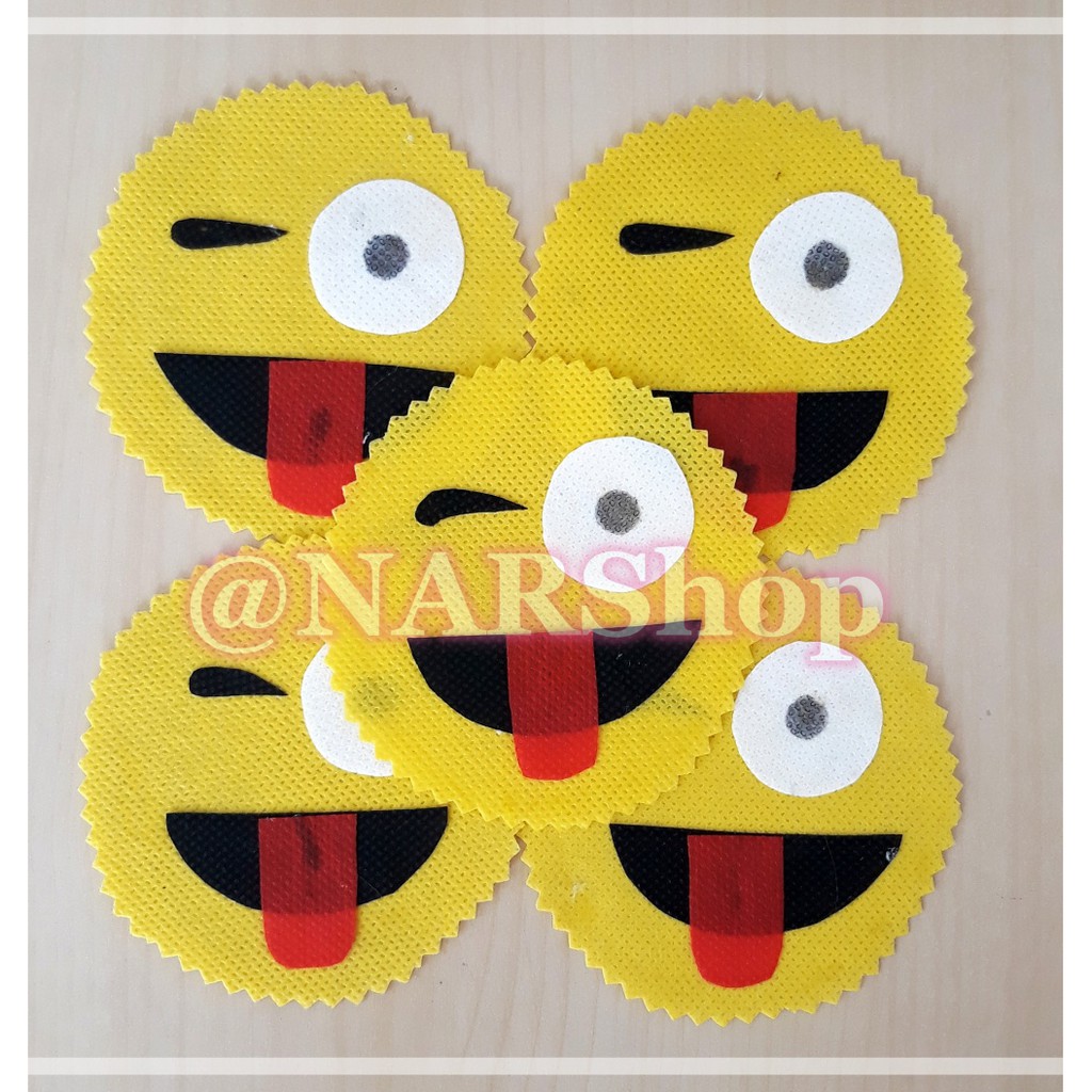 Jual Amplop Lebaran Karakter Emoji Ketawa (Paketan 1 Pak isi 5pcs ...