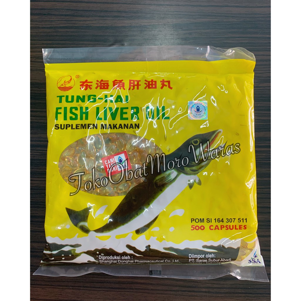 Jual Tung Hai Fish Liver Oil Capsule | Shopee Indonesia