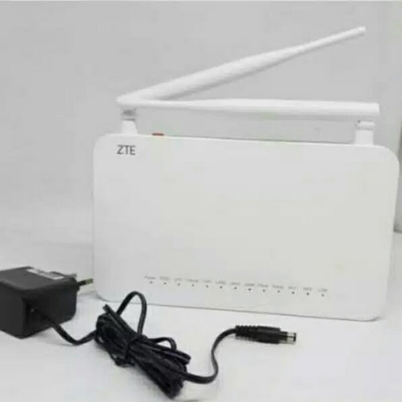 Jual MODEM ZTE F609 + Adaptor 12V MURAH BERKUALITAS | Shopee Indonesia