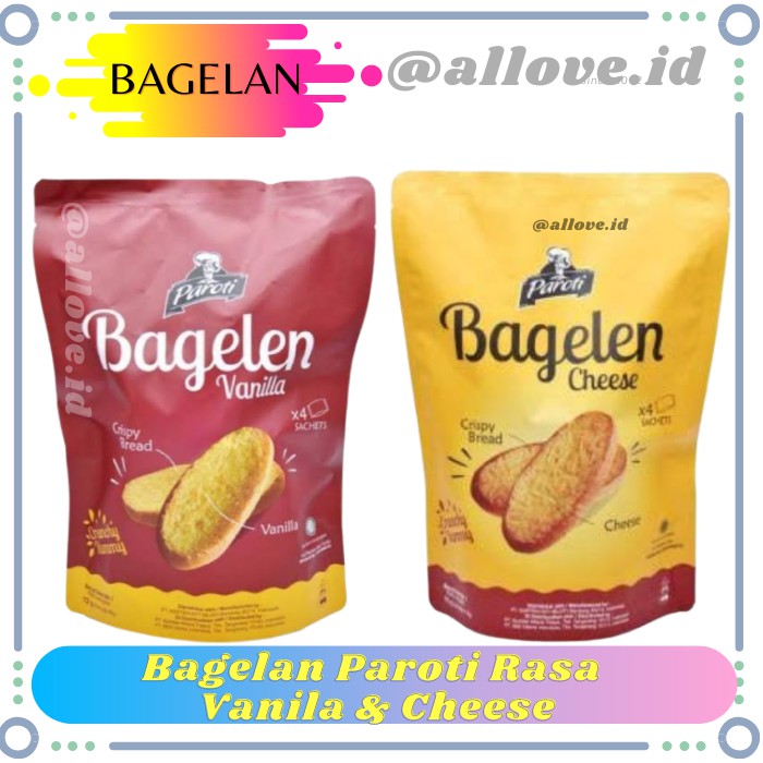 Jual Bagelan Paroti Rasa Vanila & Cheese 72 Gr | Shopee Indonesia