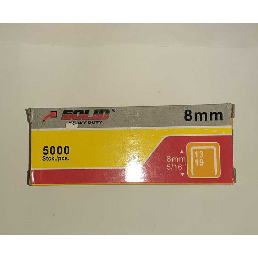 Jual SOLID Isi Gun Tacker 8mm | Shopee Indonesia