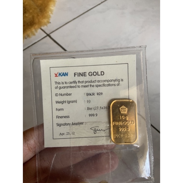 Jual Emas Antam Retro Ori Sertifikat 10gr | Shopee Indonesia
