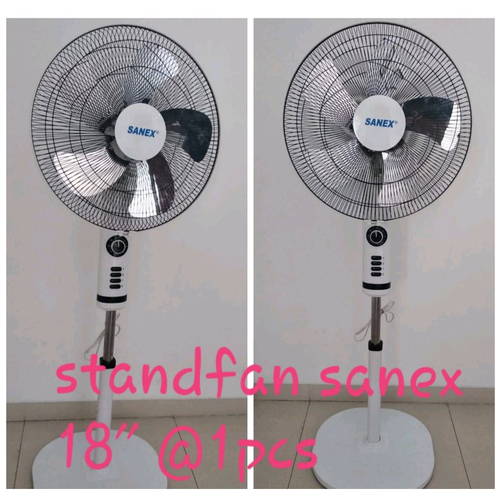 Jual Sanex Stand Fan 18 Inch FS 1899 Baling Baling 5 Daun Plat ...