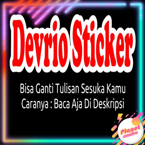 Jual Stiker Tulisan Custom Cutting Sticker 14 x 4 cm (2 Warna) | Shopee ...