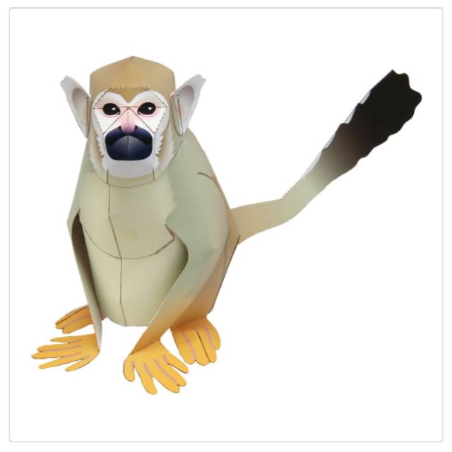 Jual Squirrel Monkey Papercraft | Shopee Indonesia