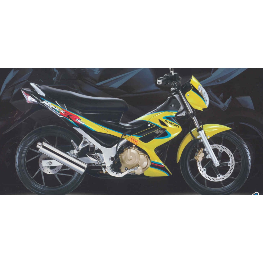 Jual Decal Custom Suzuki Satria F150 (Suzuki Raider 150) | Shopee Indonesia