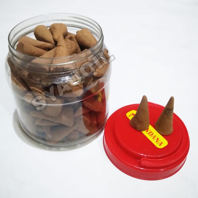 Jual Dupa Hio Kerucut Aromaterapi Gaharu Cendana Melati Wadah Toples ...
