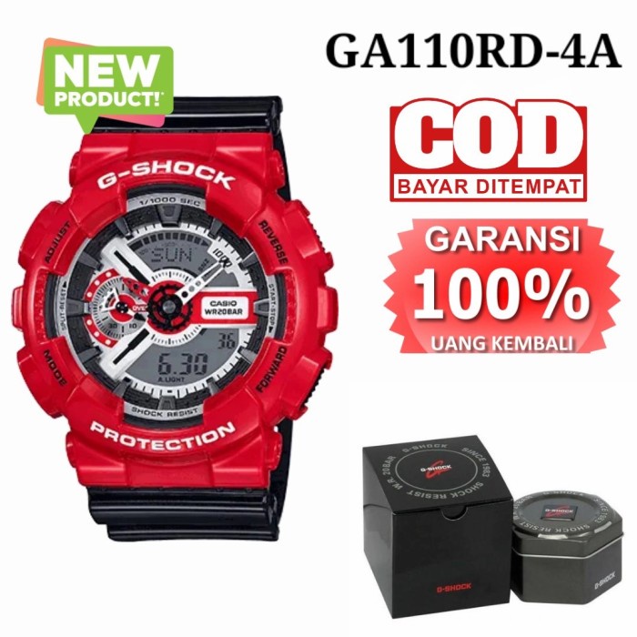 Jual Jam Tangan Pria Merk Casio G-Shock Type : GA110 Baterai Free Box ...