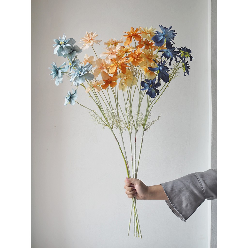 Jual Bunga Artificial Cosmos Rumpun (B21048) | Shopee Indonesia