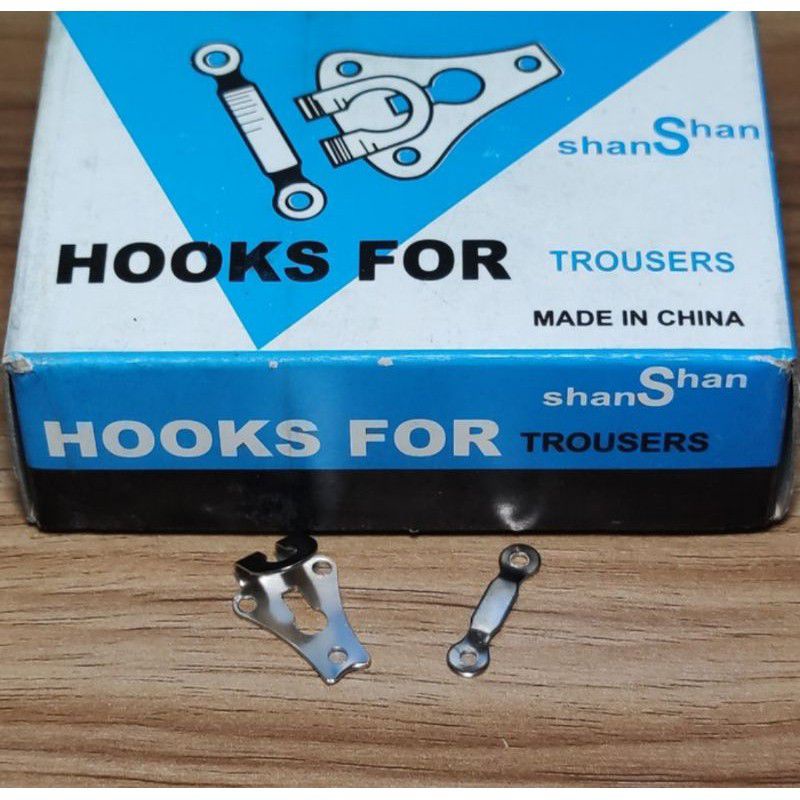 Jual (10pcs) Kancing Hak Rok Dan Celana Atau Kancing Kait Hak pria Dan ...