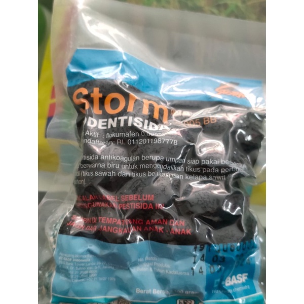 Jual Racun Tikus Rodentisida STORM Isi 100gr BASF | Shopee Indonesia