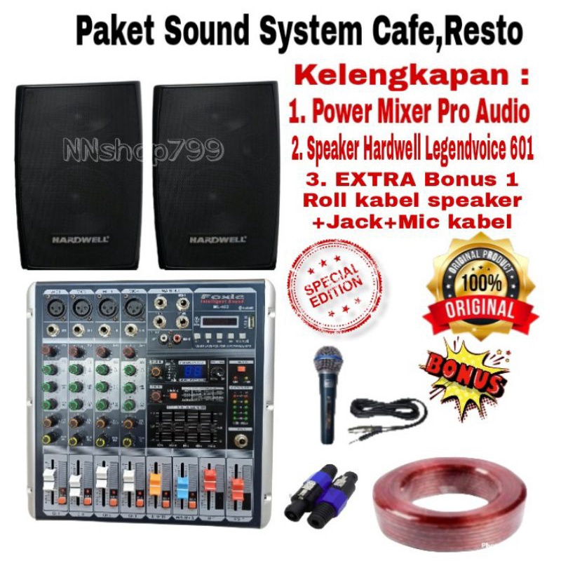 Jual Paket Sound System Cafe / Resto hemat 1 | Shopee Indonesia