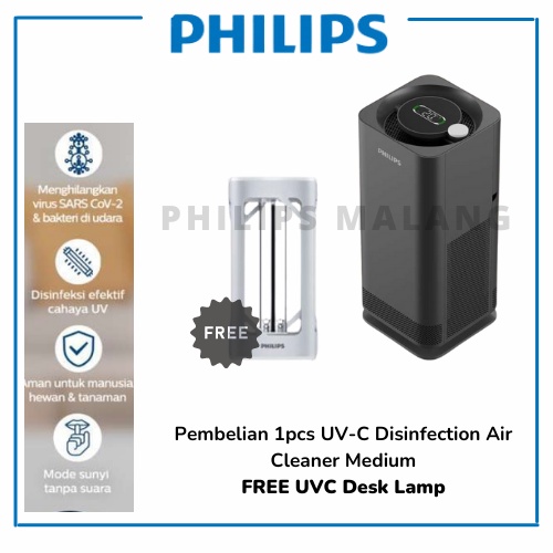 Jual Philips UVC Disinfection Air Cleaner Medium - disinfeksi udara | Shopee Indonesia