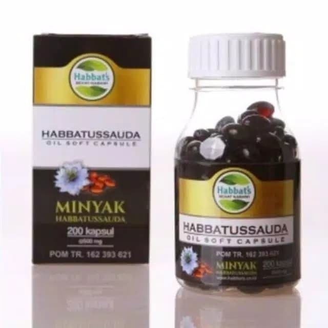 Jual Habbatussauda Oil Soft Capsule 200 Kapsul - Minyak Habbat Sehat ...