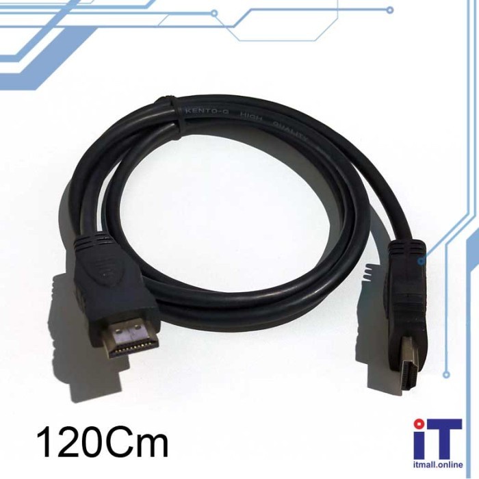 Jual Kabel HDMI 1 Meter Premium Kualitas Bagus HD 1080p 4K | Shopee ...