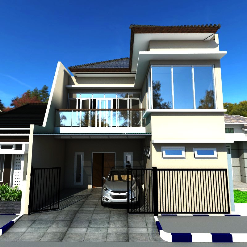 Jual Jasa Desain Gambar 2D dan 3D Interior Exterior Fasad Rumah | Jasa ...