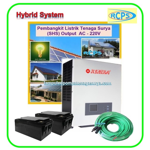 Jual PLTS Hybrid 3000 Watt Listrik Tenaga Matahari | Shopee Indonesia