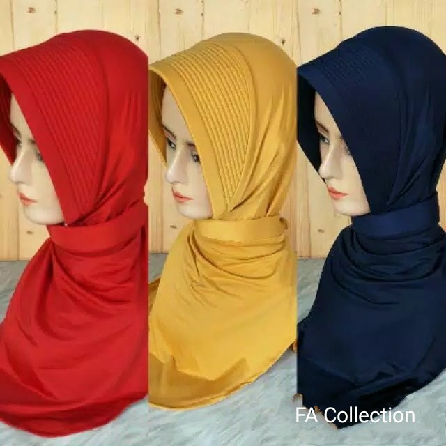 Jual Jilbab Dinas ANTI TEMBEM Murah POLWAN/psh bhayangkari/pramuka/persit/pnspolri/pns dishub ...