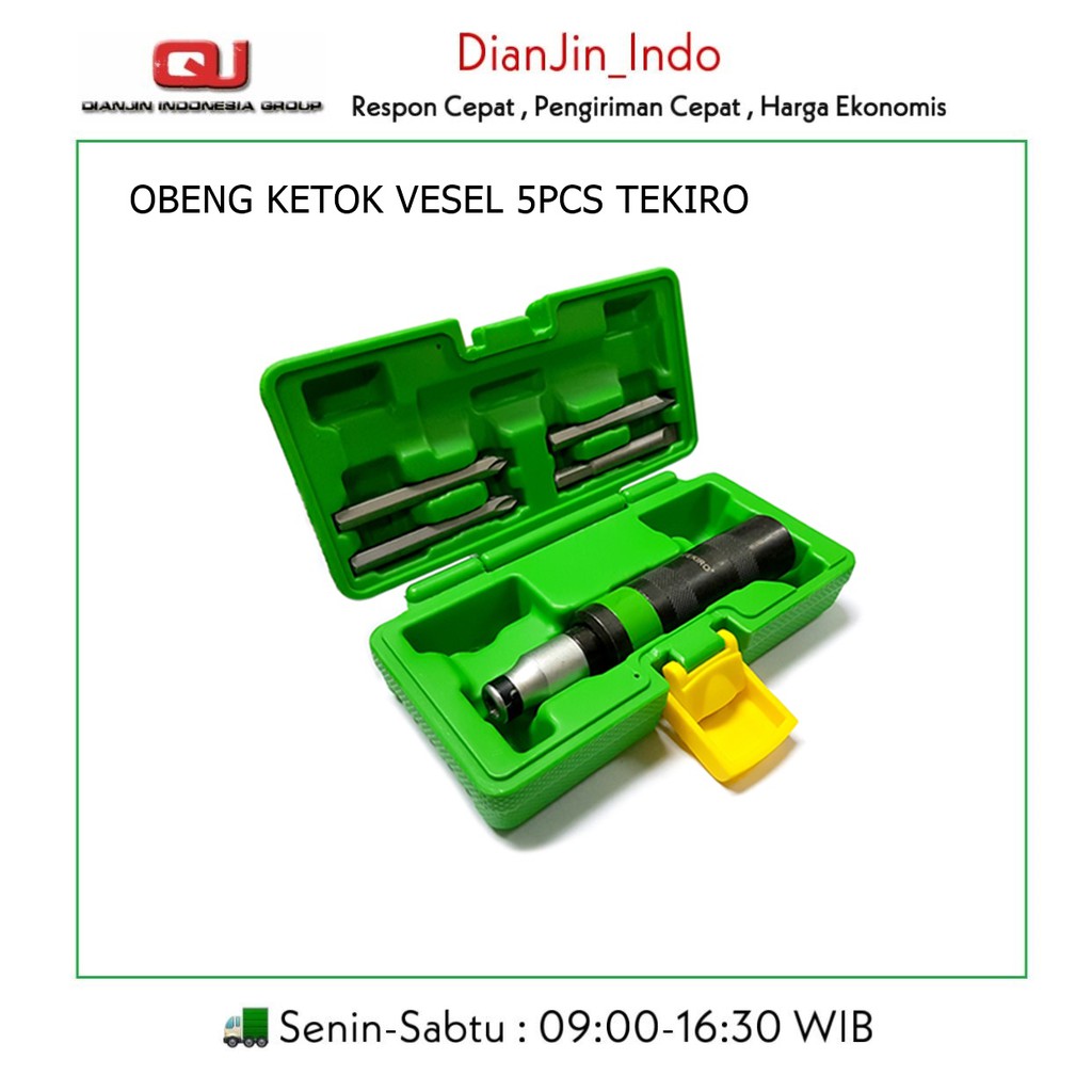 Jual OBENG KETOK VESEL TEKIRO / KETOK VESSEL TEKIRO / IMPACT DRIVER SET ...