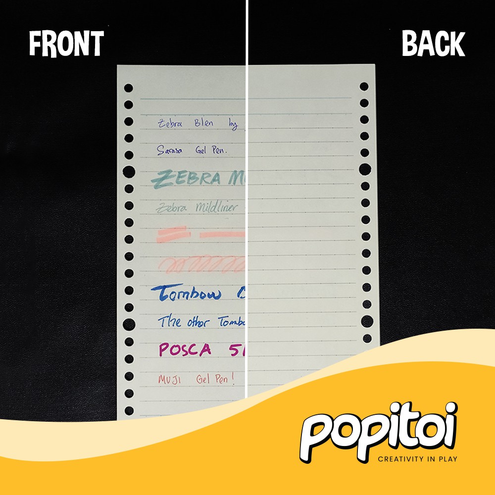 Jual Bookpaper Loose Leaf Paper Refill B5 A5 A4 - Kertas Isi Ulang Binder (50 Lembar) KOKUYO ...