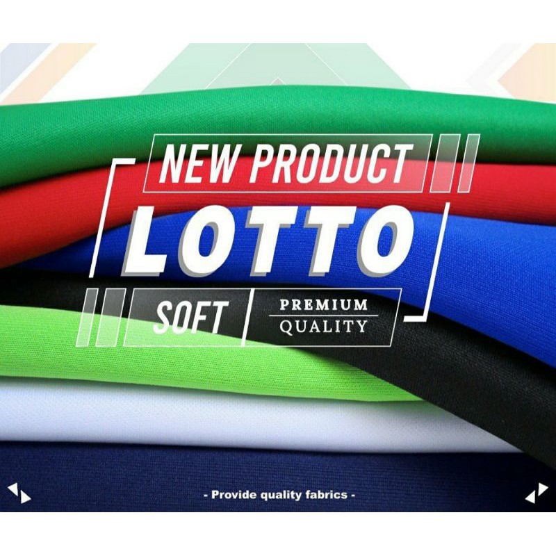 Jual Kain Kaos Lotto Kiloan 2,5 Meter | Shopee Indonesia