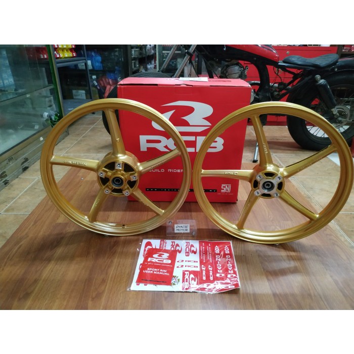 Jual Velg Bintang Motor Merk RCB Tipe 522 Ukuran 160/160 Ring 17 Motor ...