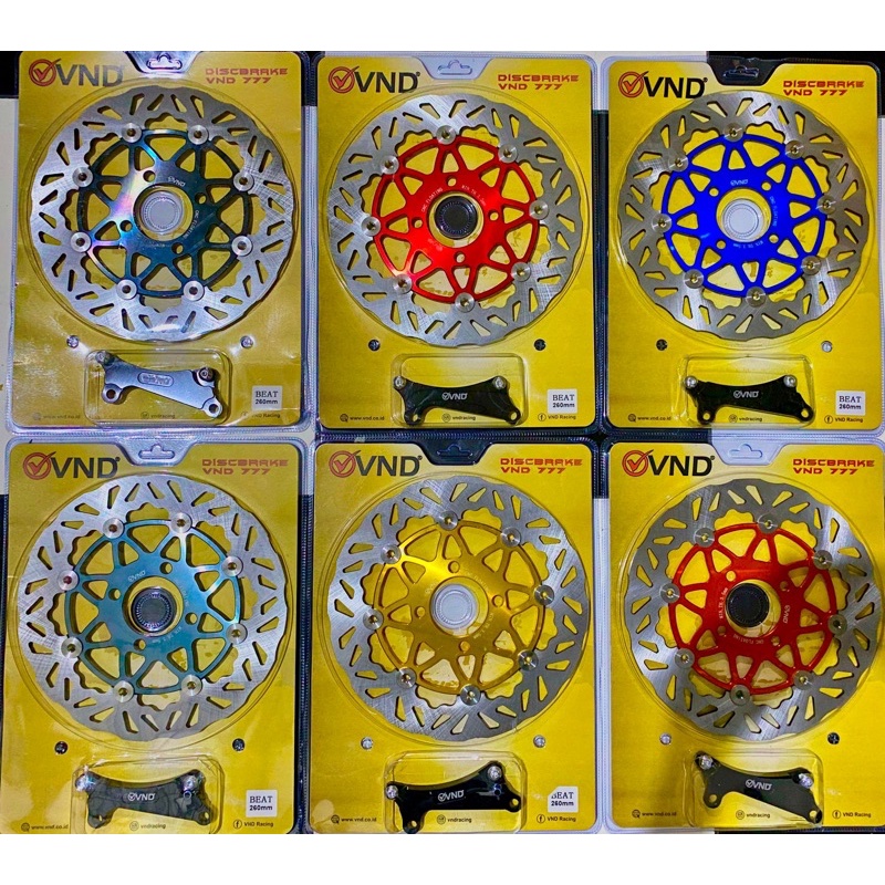 Jual Disc VND 8.1 ROTOR JFK NSB Beat 260mm KEMBANG CNC Floting ...