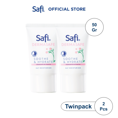 Jual Safi Dermasafe Day Moisturiser 50 gr Twinpack Special | Shopee ...