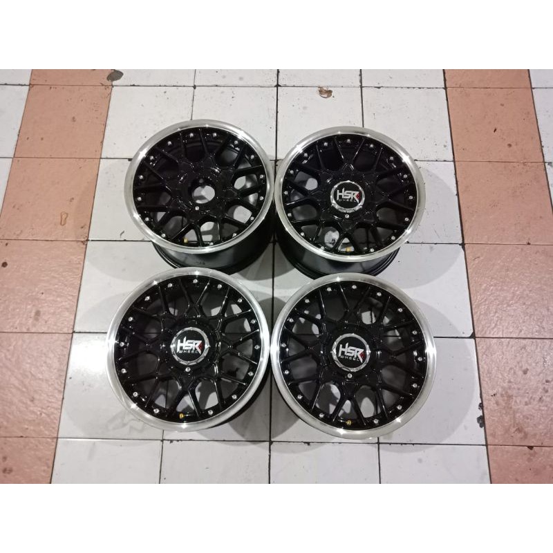Jual Velg Mobil Bekas Hsr Formula Ring 15 lebar 7-8 pcd 4x100-114.3 Et 25-30 | Shopee Indonesia