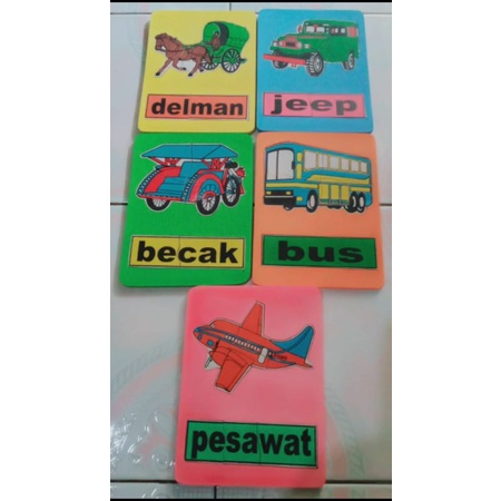 Jual Permainan Edukasi Puzzle Baca Mainan Untuk Belajar Membaca ...