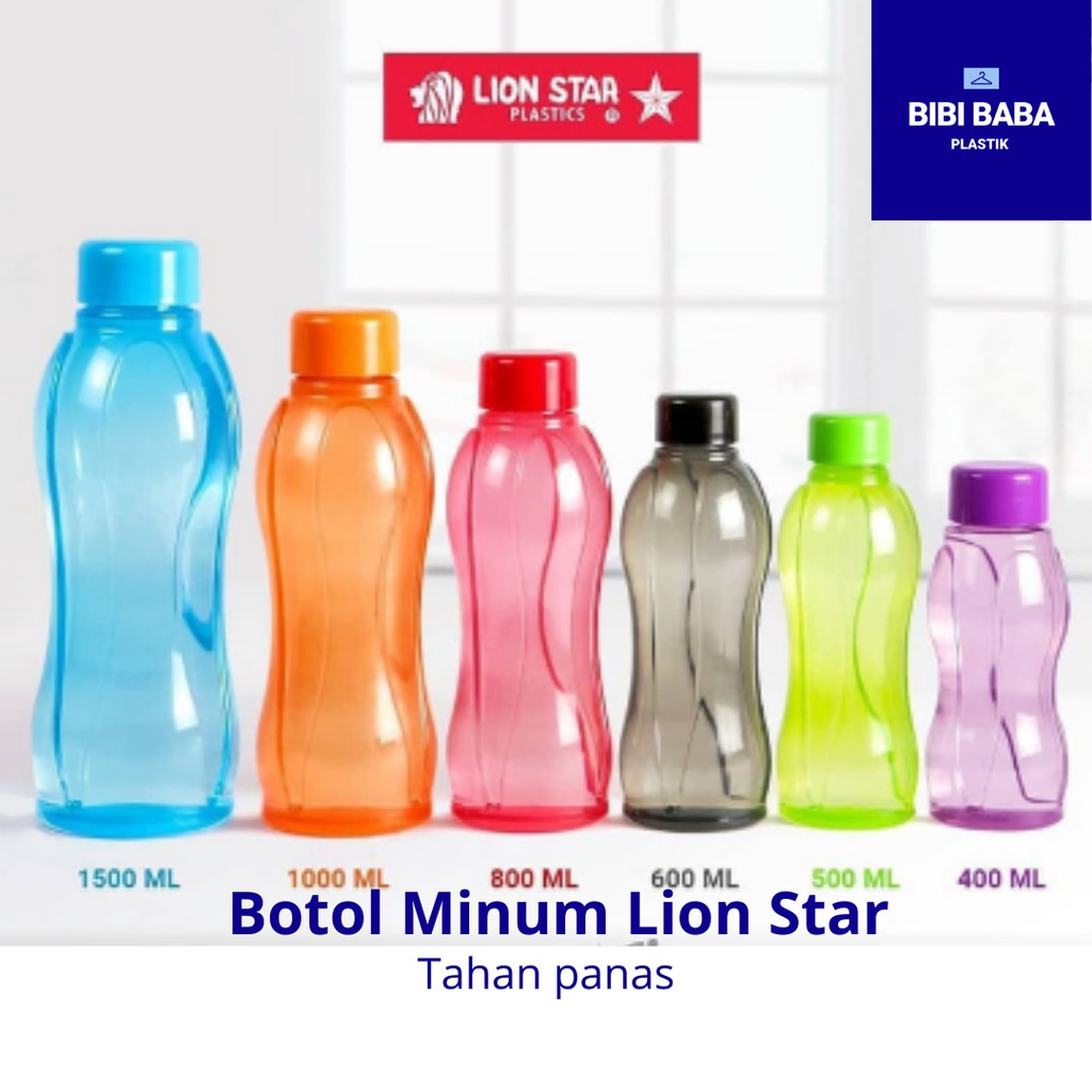 Jual Botol Minum Air 600 ML - Plastik Lion Star NH-66 Hydro | Shopee ...