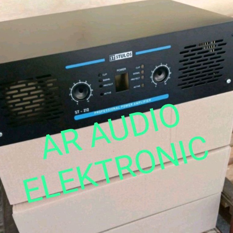 Jual Box power amplifier stulos ST 212 Qualitas bagus | Shopee Indonesia