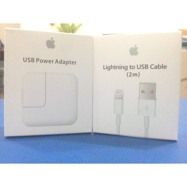 Jual Charger IOS / IP Original (Paket Adapter 10W + Cable Charge 2M ...