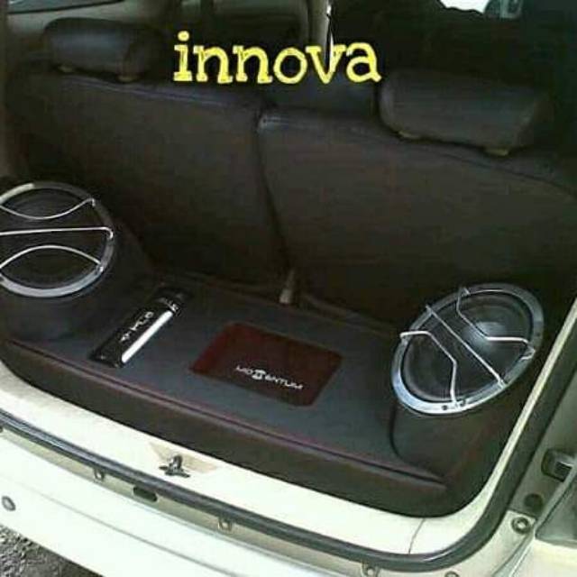 Jual Box speaker sudut 1 pcs plus tempat power dan capacitor bank untuk ...