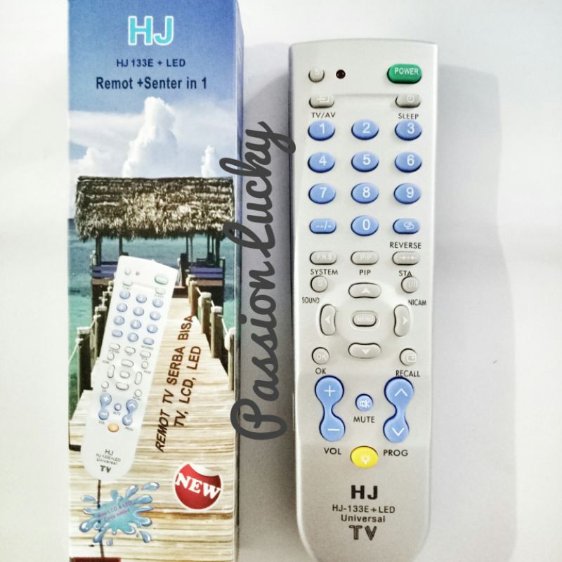 Jual REMOT REMOTE TV MULTI UNIVERSAL 133E +LED | Shopee Indonesia