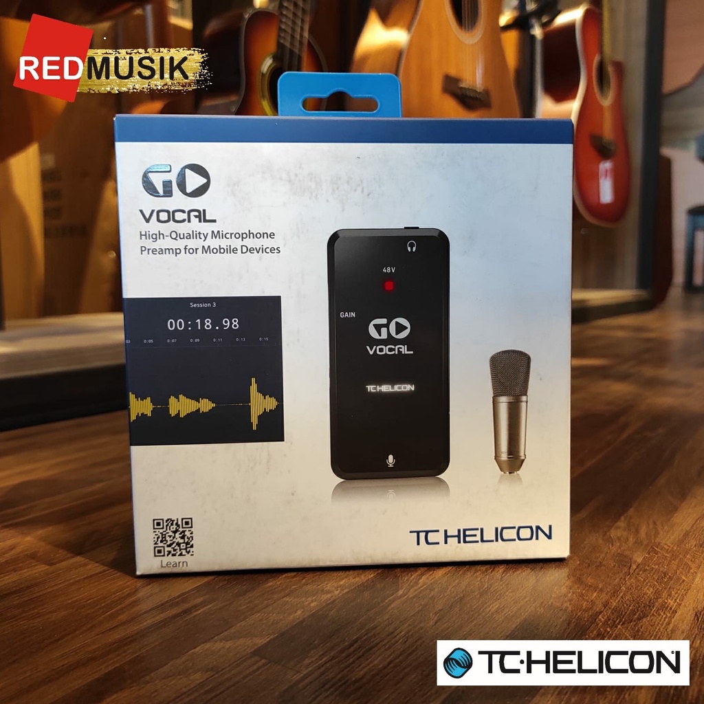 Jual TC Helicon GO Vocal Preamp Microphone untuk Handphone | Shopee ...