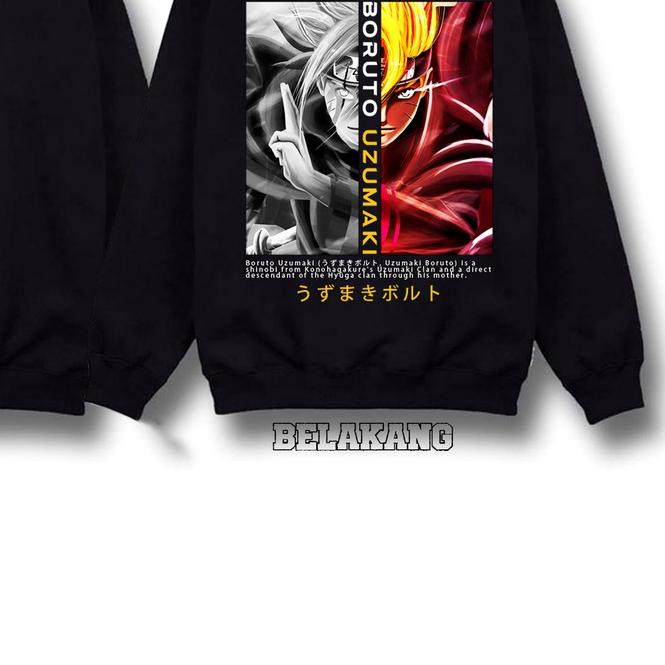 Jual SWEATER BORUTO UZUMAKI NARUTO BAJU JEPANG ANIME MANGA UZUMAKI CLAN ...
