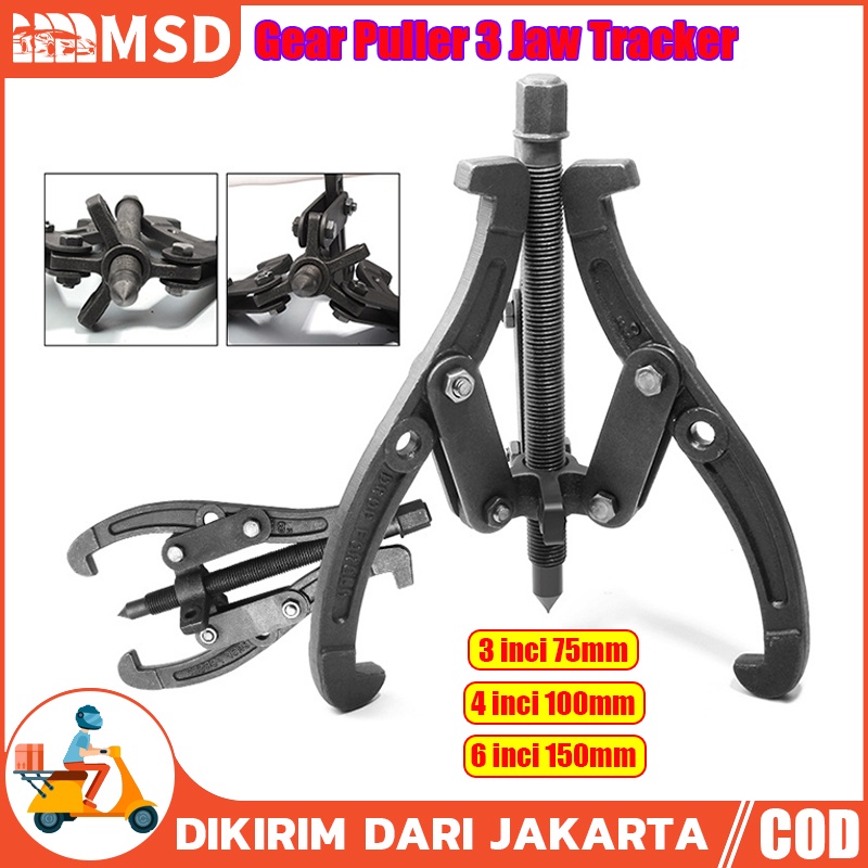 Jual Treker 3 Kaki 3" 4" 6" Inch - Gear Puller 3 Jaw Tracker, alat ...