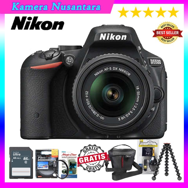 Jual NIKON D5500 KIT 18-55MM VR - CAMERA DSLR NIKON D5500 KIT VR ...