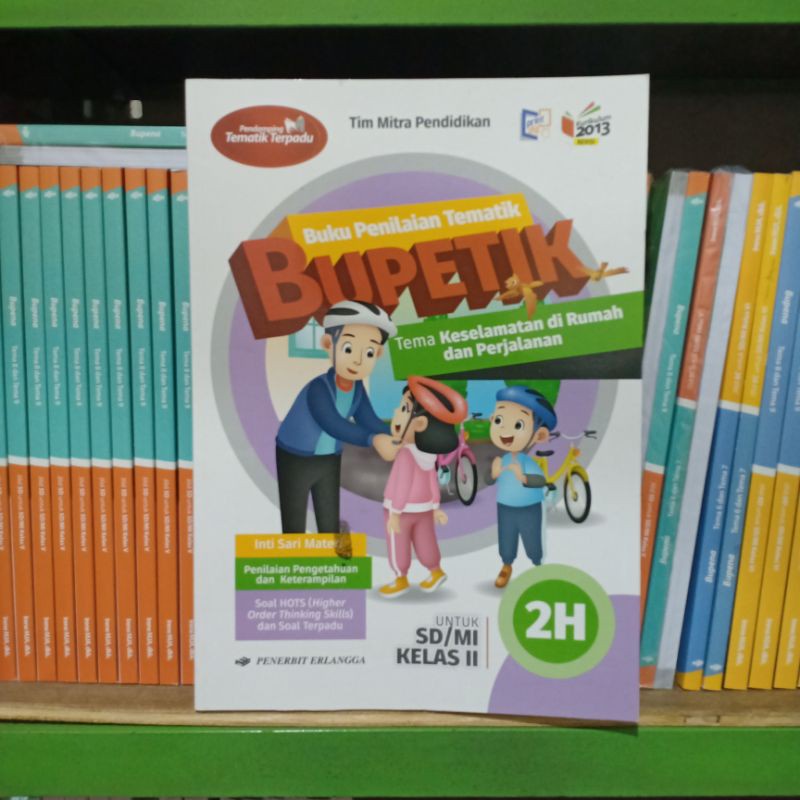Jual BUPETIK Kelas 2A 2B 2C 2D 2E 2F 2G 2H SD/MI Penerbit Erlangga ...