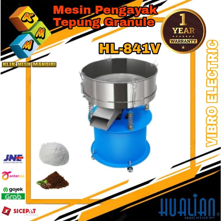 Jual Mesin Pengayak Tepung Electric Vibro Separator HL-841V | Shopee ...