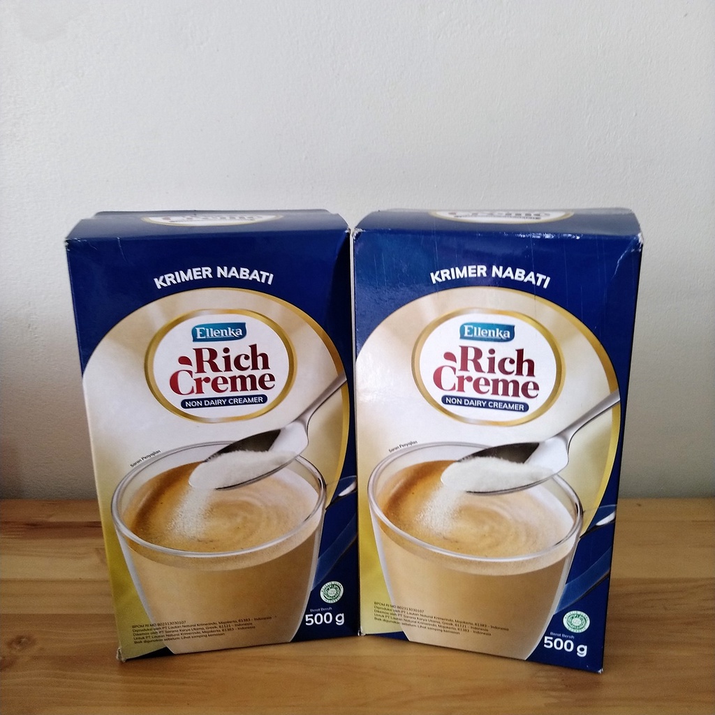 Jual Ellenka Rich Creme Non-Dairy Creamer / Krimer Nabati 500gr ...
