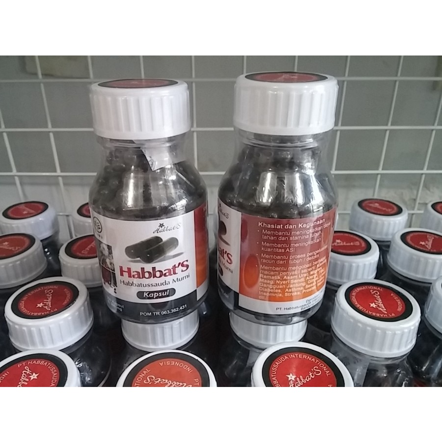 Jual Habbats Habbat's Habbatussauda 200 kapsul ( Setara Kurma Ajwa ...