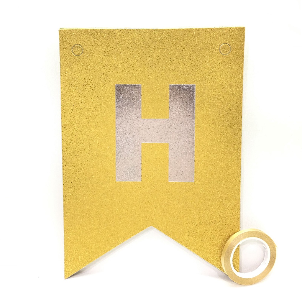 Jual BANNER HAPPY BIRTHDAY TULISAN SEGI LIMA / BANNER ULANG TAHUN ...