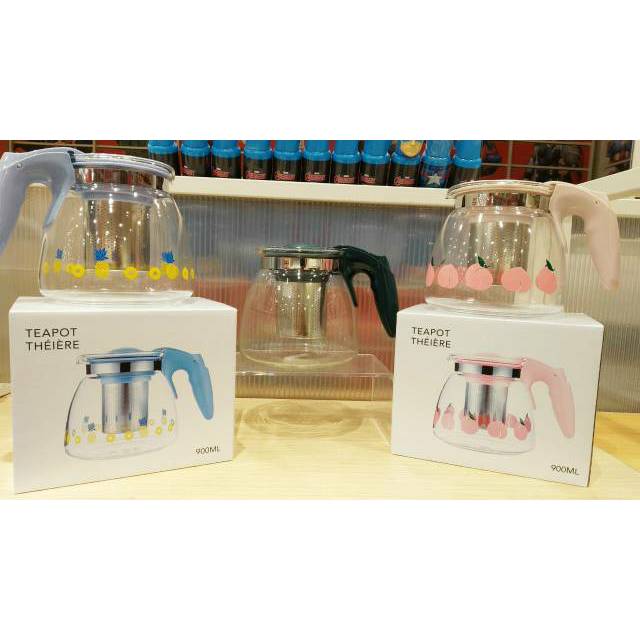 Jual MINISO Teapot Motif Fruit 900ml | Shopee Indonesia