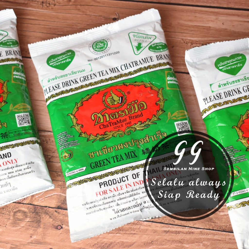 Jual CHATRAMUE GREEN TEA Mix 200 GR Teh Hijau Ijo Thailand Greentea Cha ...