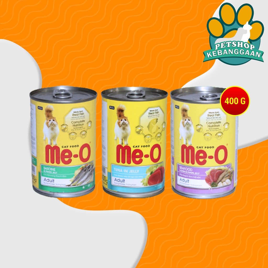 Jual Wet food Meo Can 400 Gram | Shopee Indonesia