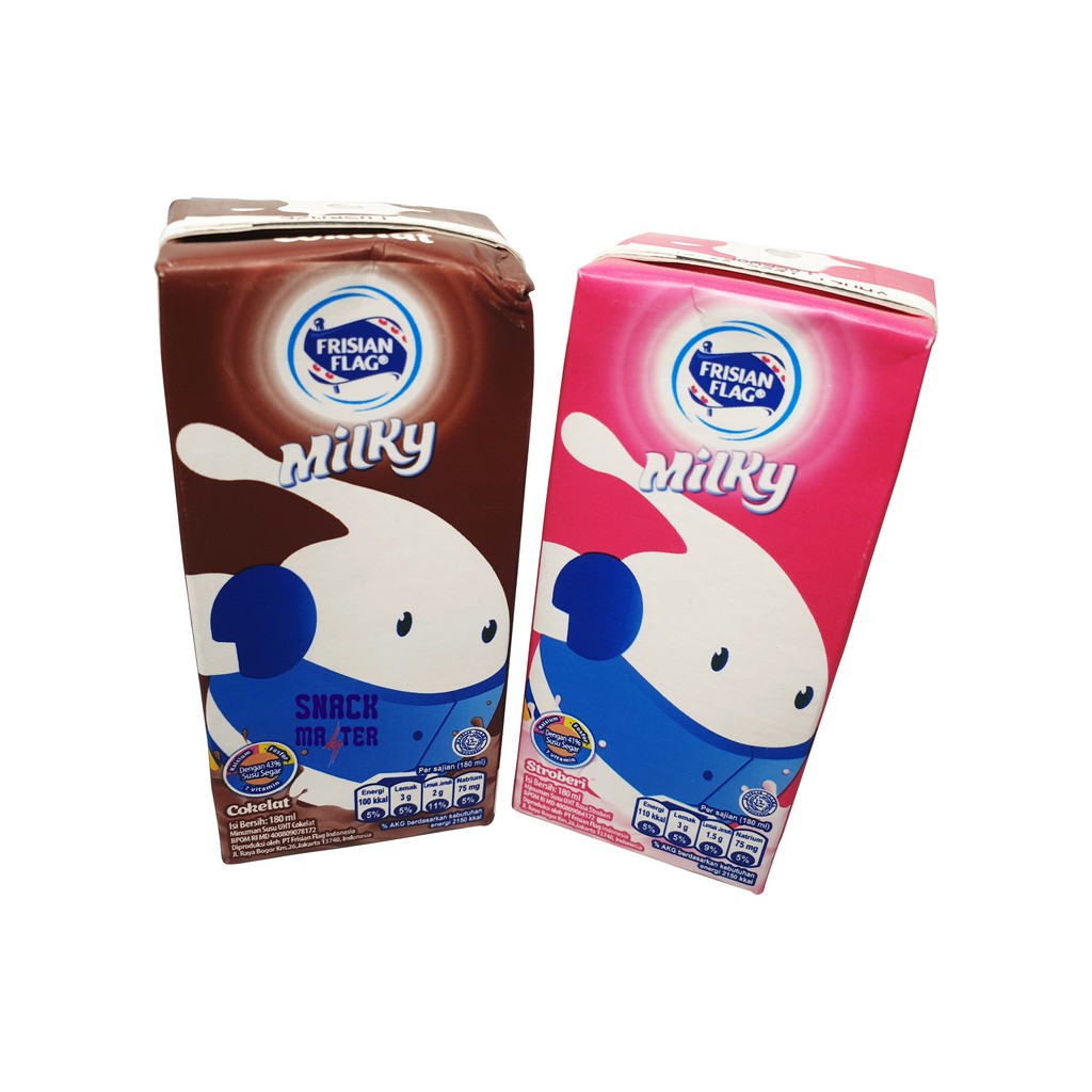 Jual Frisian Flag Zuzhu UHT RTD - Netto 180 gr | Shopee Indonesia